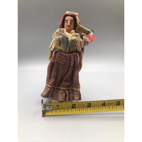 Accents | Vintage San Salvador South American Folk Art Handmade Doll ...